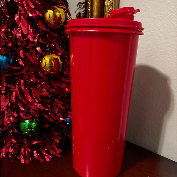 Kitchen | Red Tupperware Juice Container | Poshmark